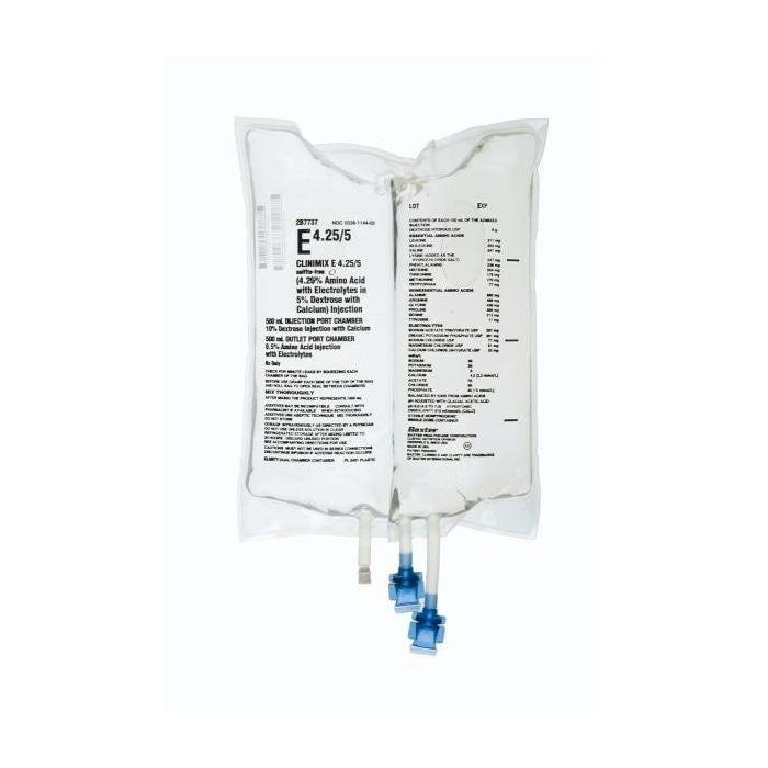 Baxter CLINIMIX 4.25/5 (4.25% AA IN 5% DEX) INJECTION #2B7704 – HSA PHARMA